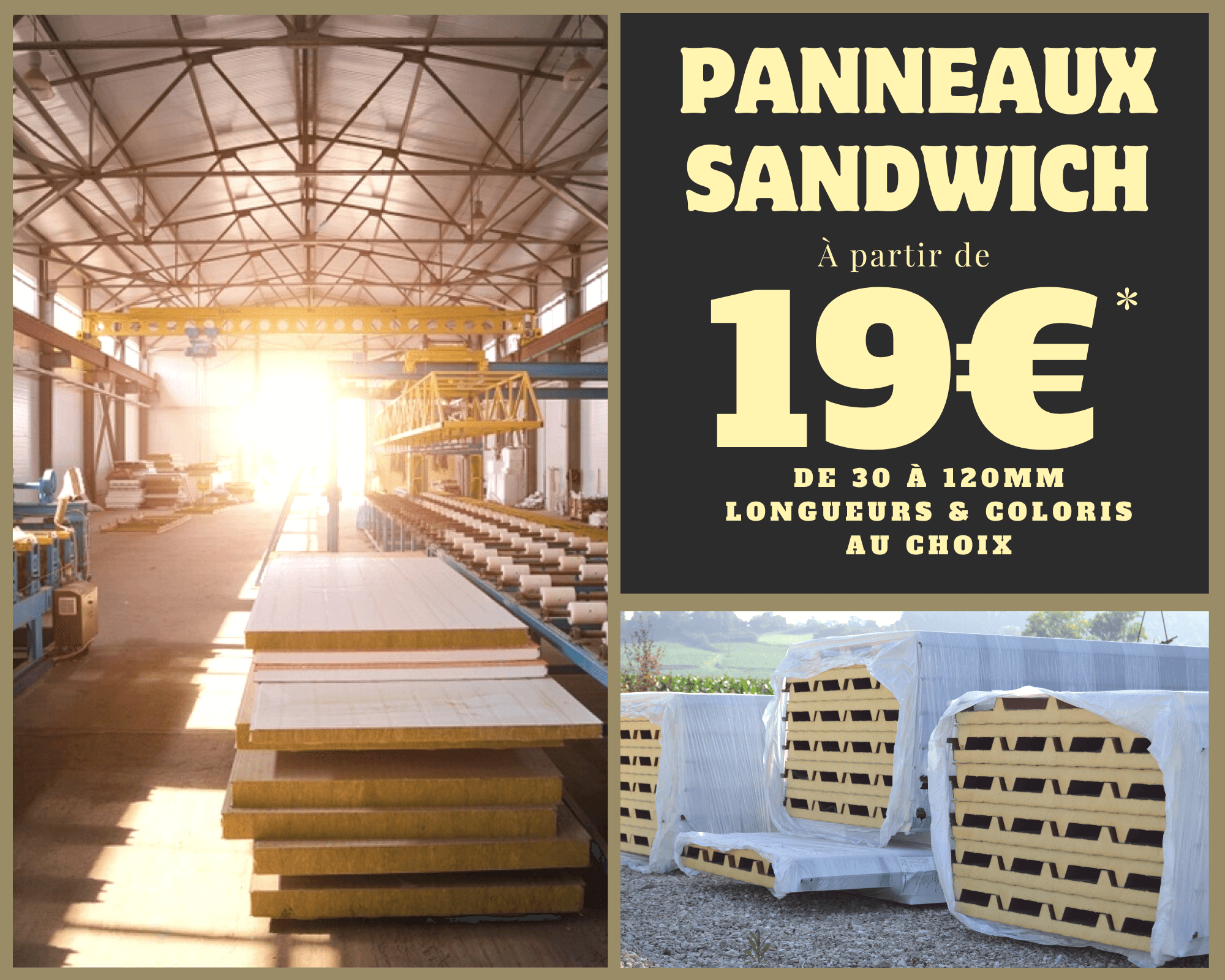 Panneaux sandwich - Panneaux France